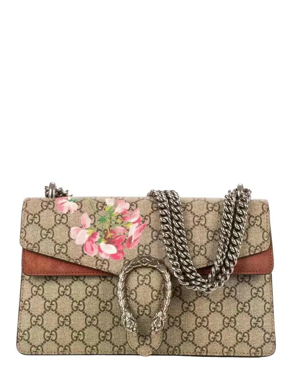 Gucci Small Blooms Dionysus Shoulder Bag - Neutrals