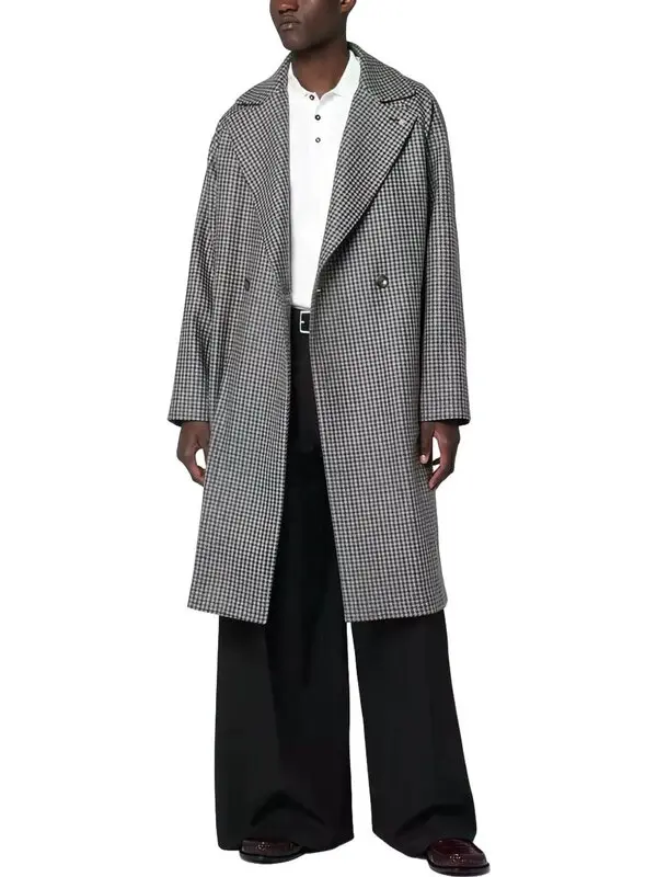 Tagliatore Single-breasted Houndstooth Suit - Grey