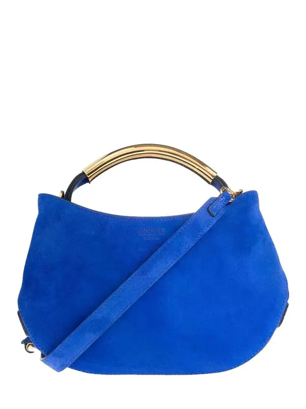 Moschino Small Handle Me Tote - Blue
