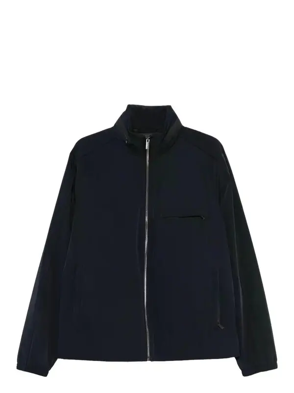 BOSS Bomber Jacket With Zip Pockets - Blue
