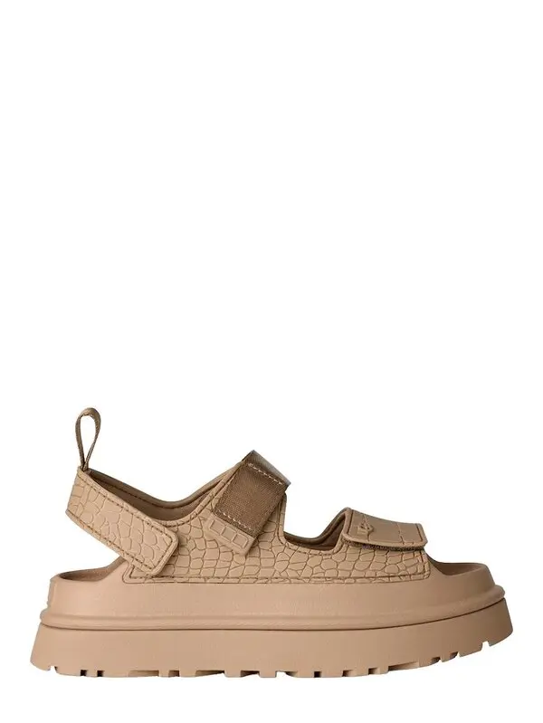 UGG Goldenglow Embossed Sandal - Mustard Seed