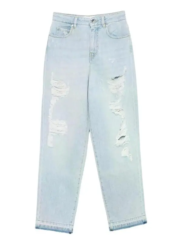 Pinko Maddie 5 Distressed Jeans - Blue