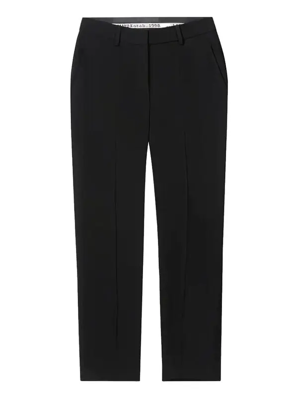 LUISA CERANO Tapered Trousers - Black
