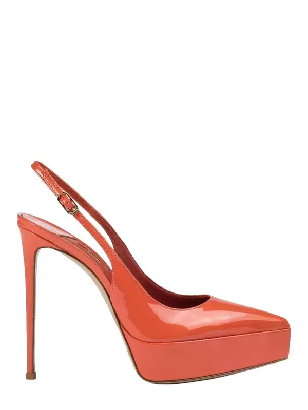 LE SILLA Uma Slingback Heeled Sandals - Orange