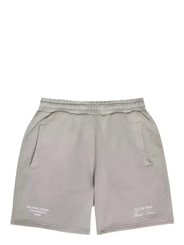 CLUB 1984 Melrose Drawstring Shorts - Grey
