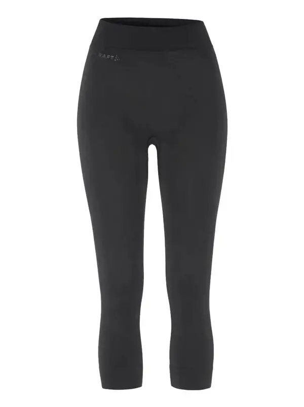 CRAFT Cropped Leggings - Black