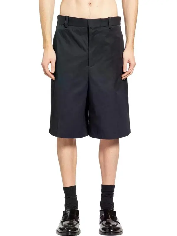JIL SANDER Belted Shorts - Black