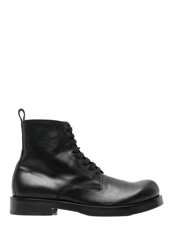 Officine Creative Lace-up Ankle Boots - Black