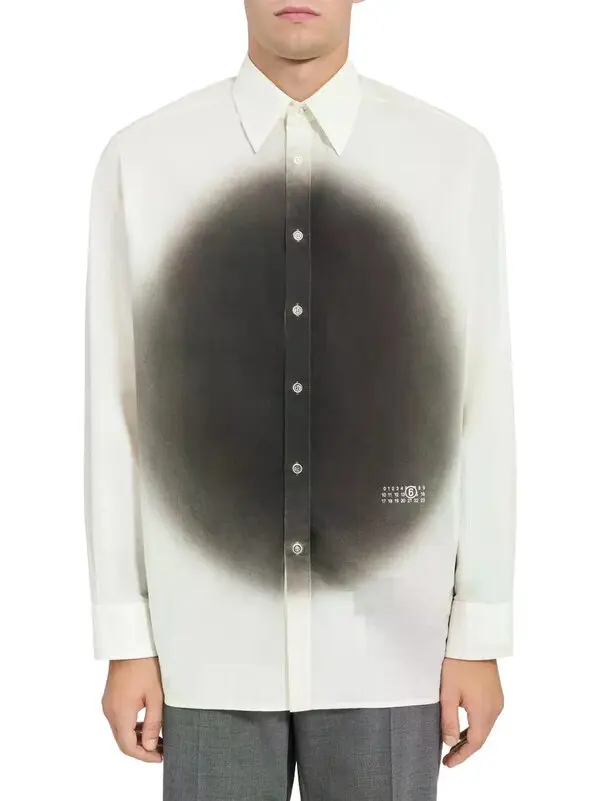 MAISON MARGIELA Spray Print Shirt - White