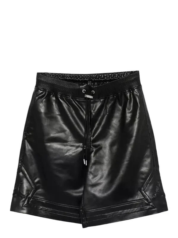Nike Textured Drawstring Shorts - Black