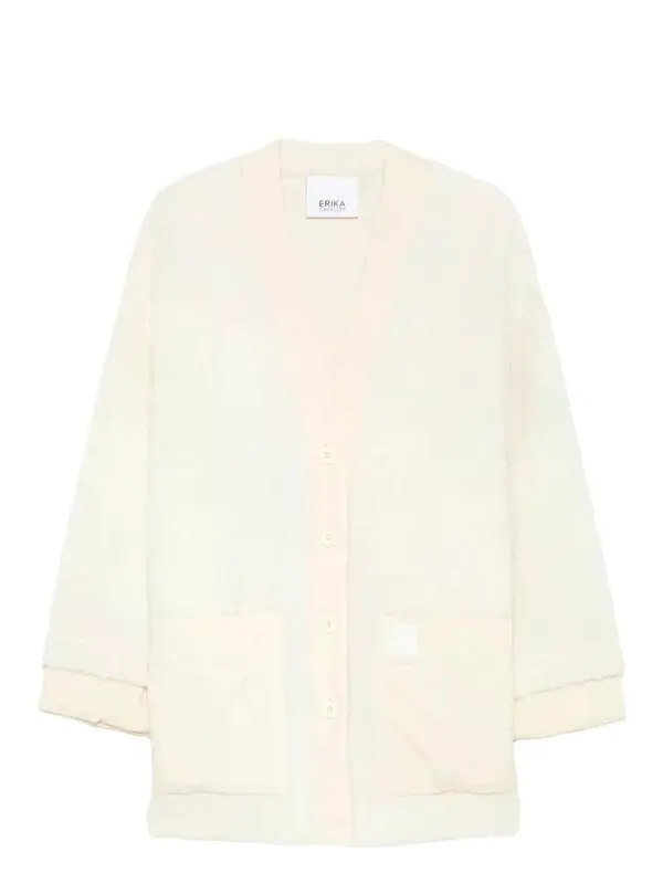 Erika Cavallini Pocket Button Coat - Neutrals