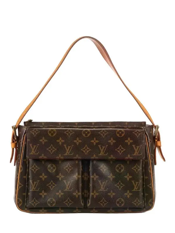 LOUIS VUITTON Vivacité Gm Shoulder Bag - Brown