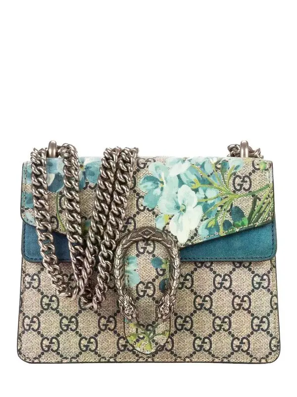 Gucci Mini Blooms Dionysus Shoulder Bag - Neutrals