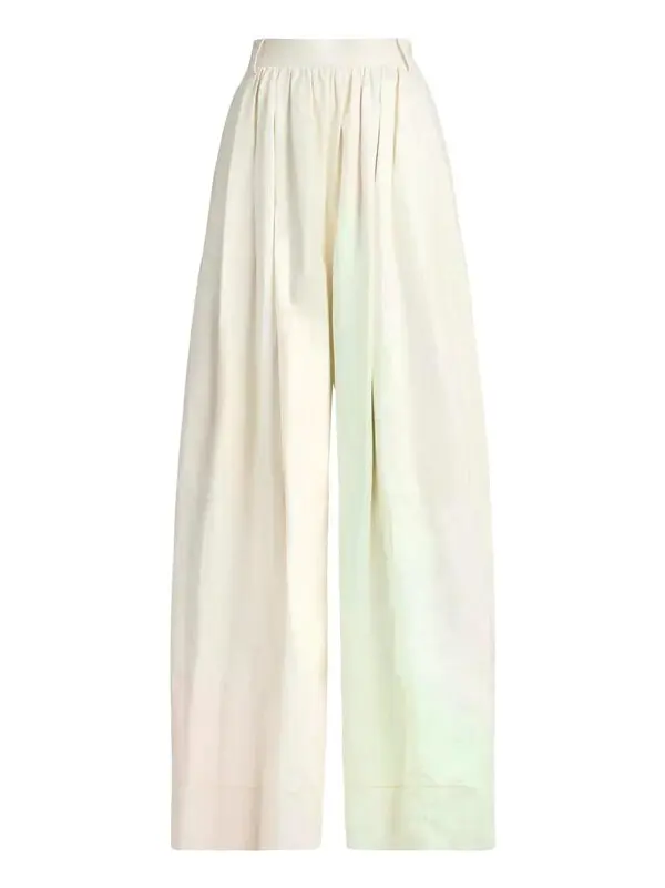 Ralph Lauren Pleated Wide-leg Trousers - Neutrals
