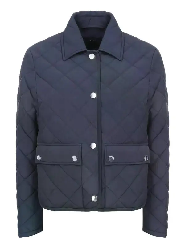 Kiton Quilted Flap-pocket Jacket - Blue