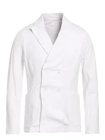 Alpha Studio Blazer Size Cotton, Elastane - White