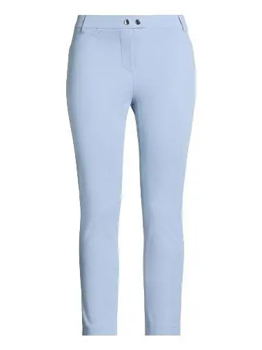 Seductive Tapered Twill Pants - Blue