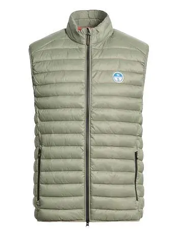 NORTH SAILS Quilted Sleeveless Vest - Green