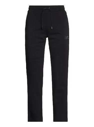 EA7 Pants Size Polyester, Cotton, Elastane - Black
