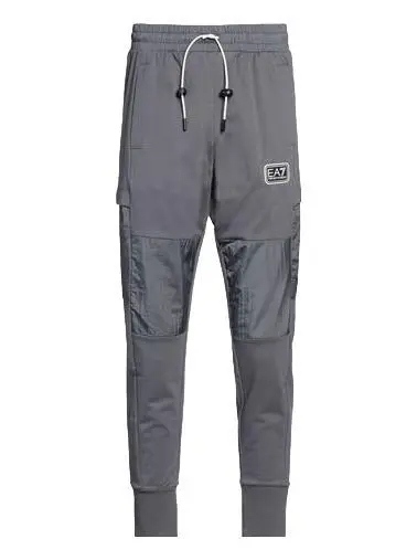 EA7 Pants Size Cotton, Polyamide - Grey