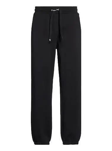 EA7 Pants Ivory Size Organic Cotton - Black