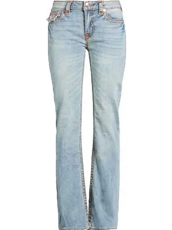 True Religion Flared Jeans With Five Pockets - Blue