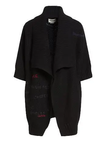 Zadig&Voltaire Cardigan In Cashmere And Recycled Cashmere - Black