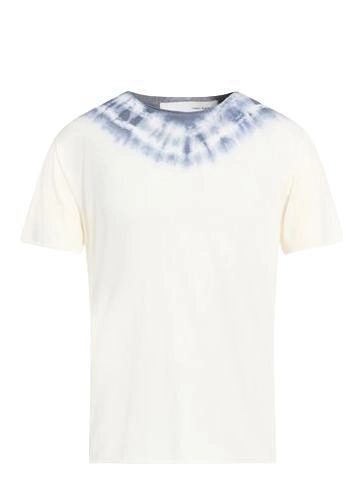 Isabel Benenato Cotton Tie-dyed Sweater - Ivory