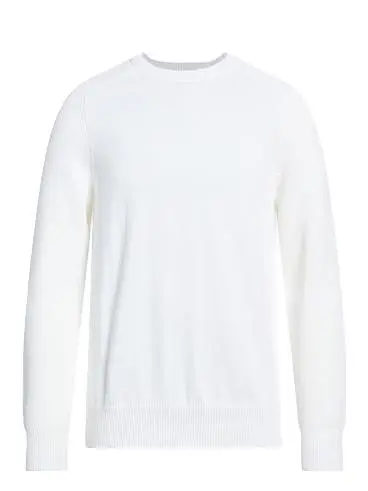 Alpha Studio Cotton Knit Sweater - White