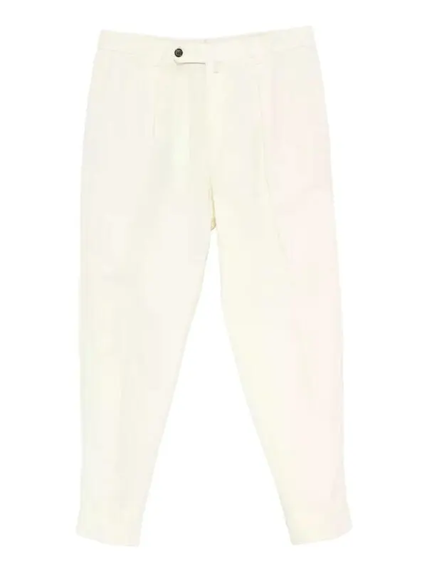 BERWICH Pleated Tapered Trousers - Neutrals