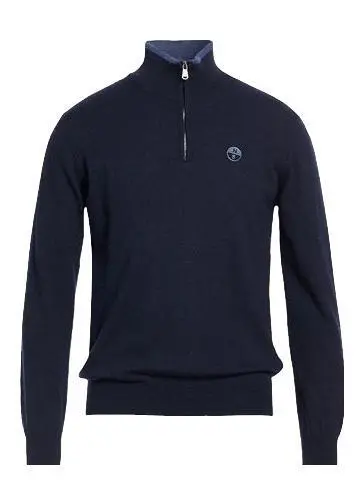 NORTH SAILS Knitted Half-zip Sweater - Blue