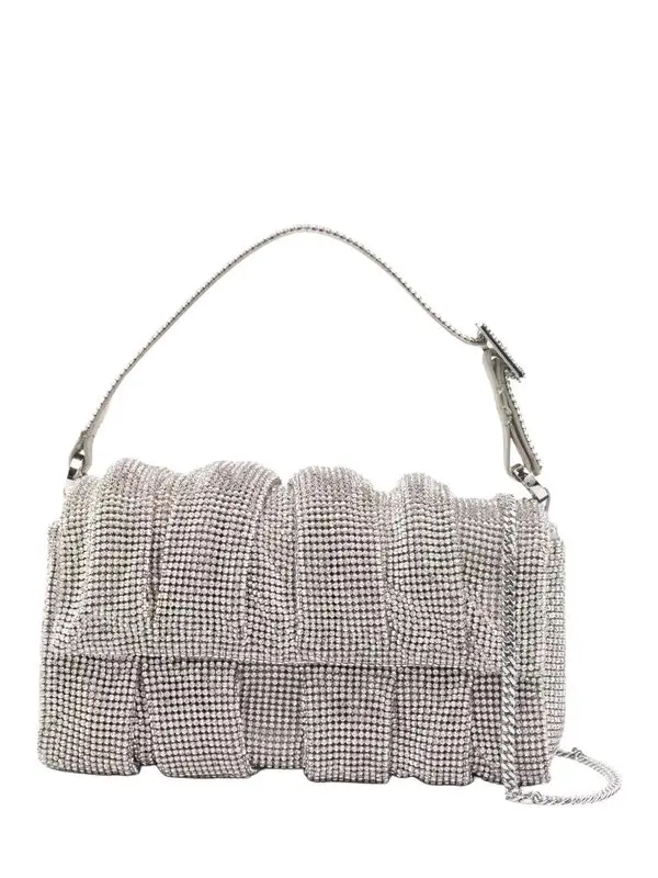 Benedetta Bruzziches Crystal-embellished Tote - Silver