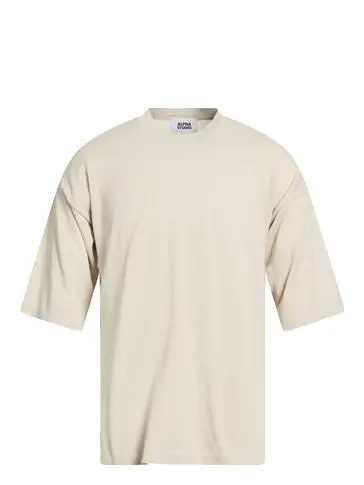 Alpha Studio Light Cotton Polyester Sweater - Light Grey