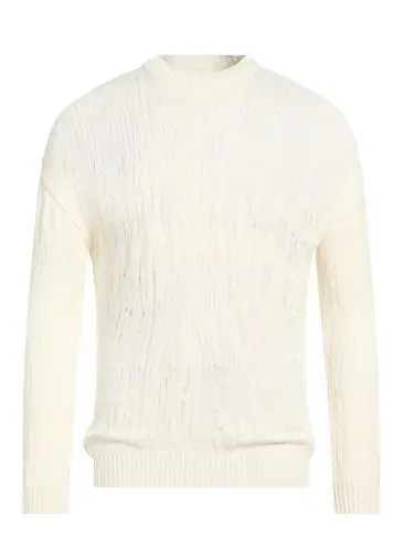 Isabel Benenato Viscose-polyester Sweater - White