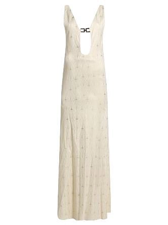 Elisabetta Franchi Maxi Dress - Ivory