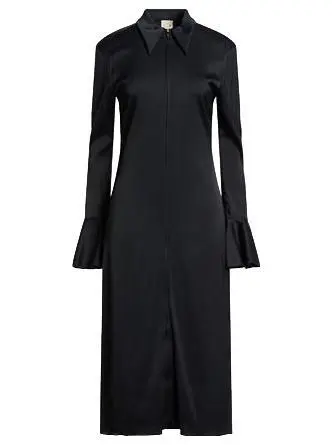 TOD'S Midi Shirt Dress - Black