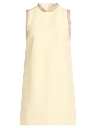 Sandro Mini Flared Dress - Yellow