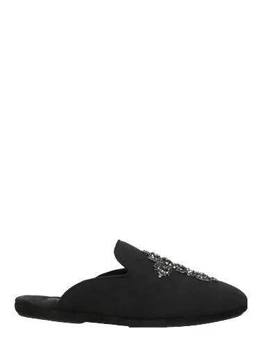 Dolce & Gabbana Mules & Clogs Size Viscose, Cotton, Lambskin - Black