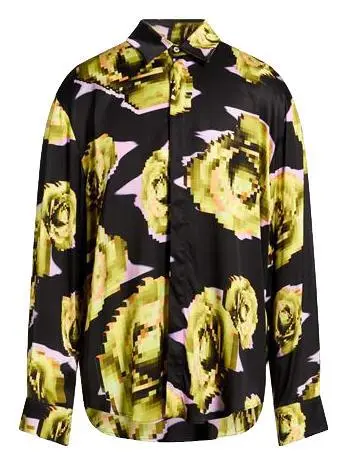MSGM Shirt Size Viscose - Black