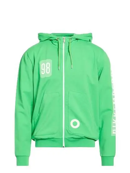 BIKKEMBERGS Cotton-blend Hooded Sweatshirt - Green