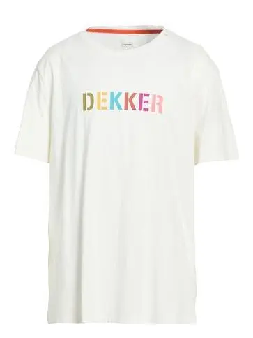 DEKKER T-shirt Ivory Size Cotton - White