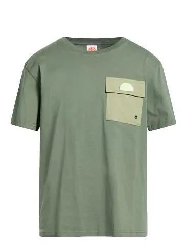 Sundek T-shirt Military Size Cotton - Green