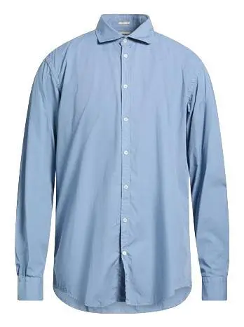Massimo Alba Shirt Sky Size Cotton - Blue