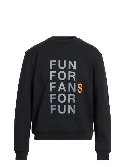 BIKKEMBERGS Crewneck Sweatshirt With Embroidered Detail - Black
