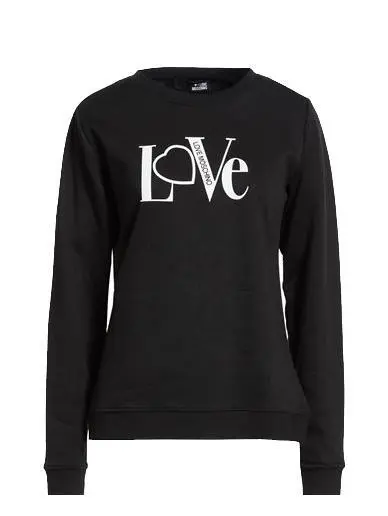 Moschino Cotton-blend Sweatshirt - Black
