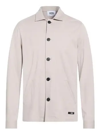 Alpha Studio Shirt Size Viscose, Polyamide, Elastane - Light Grey