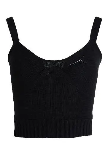 Zadig&Voltaire Knitted Crop Top - Black