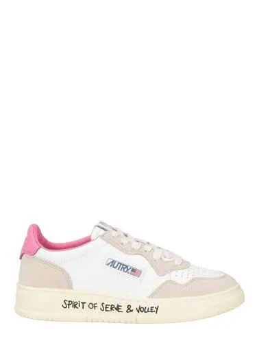 AUTRY Leather Low-top Sneakers - White