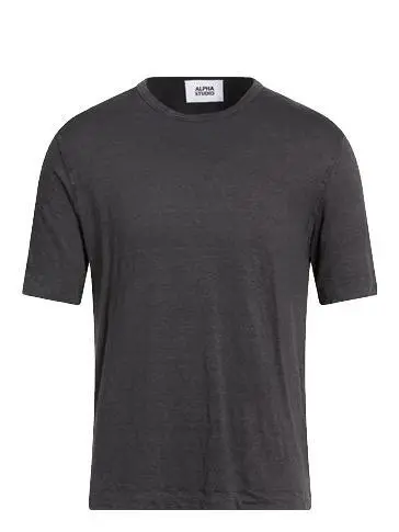 Alpha Studio T-shirt Midnight Size Linen, Elastane - Grey