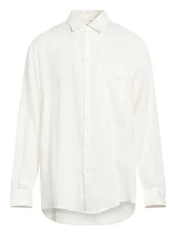 Isabel Benenato Shirt Size Linen - Off White